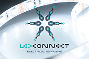 Led Connect Electrical Suppliers, a Branding & Logo Template by LuisFaus