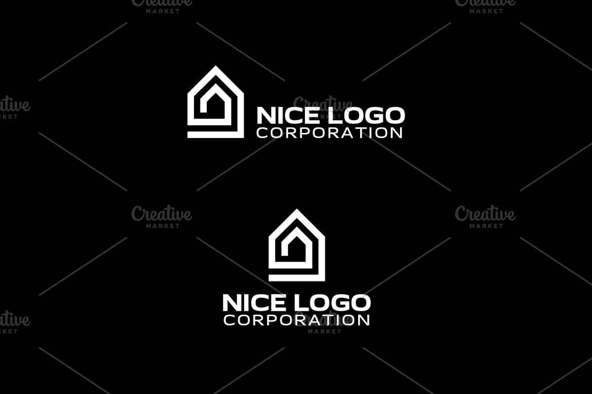 home inside the house logo, a Branding & Logo Template by Indigo ...