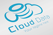 Cloud Data Logo, a Branding & Logo Template by Infographic Paradise