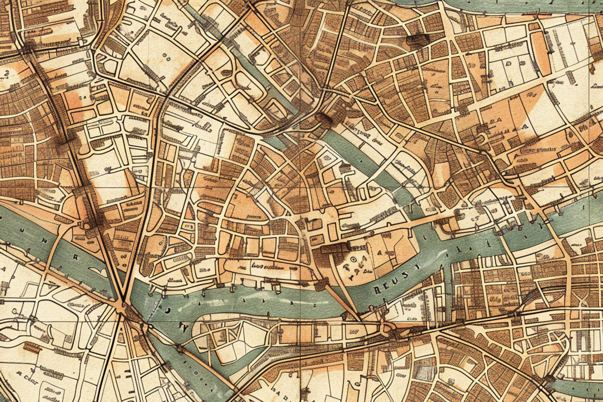 Vintage City Map