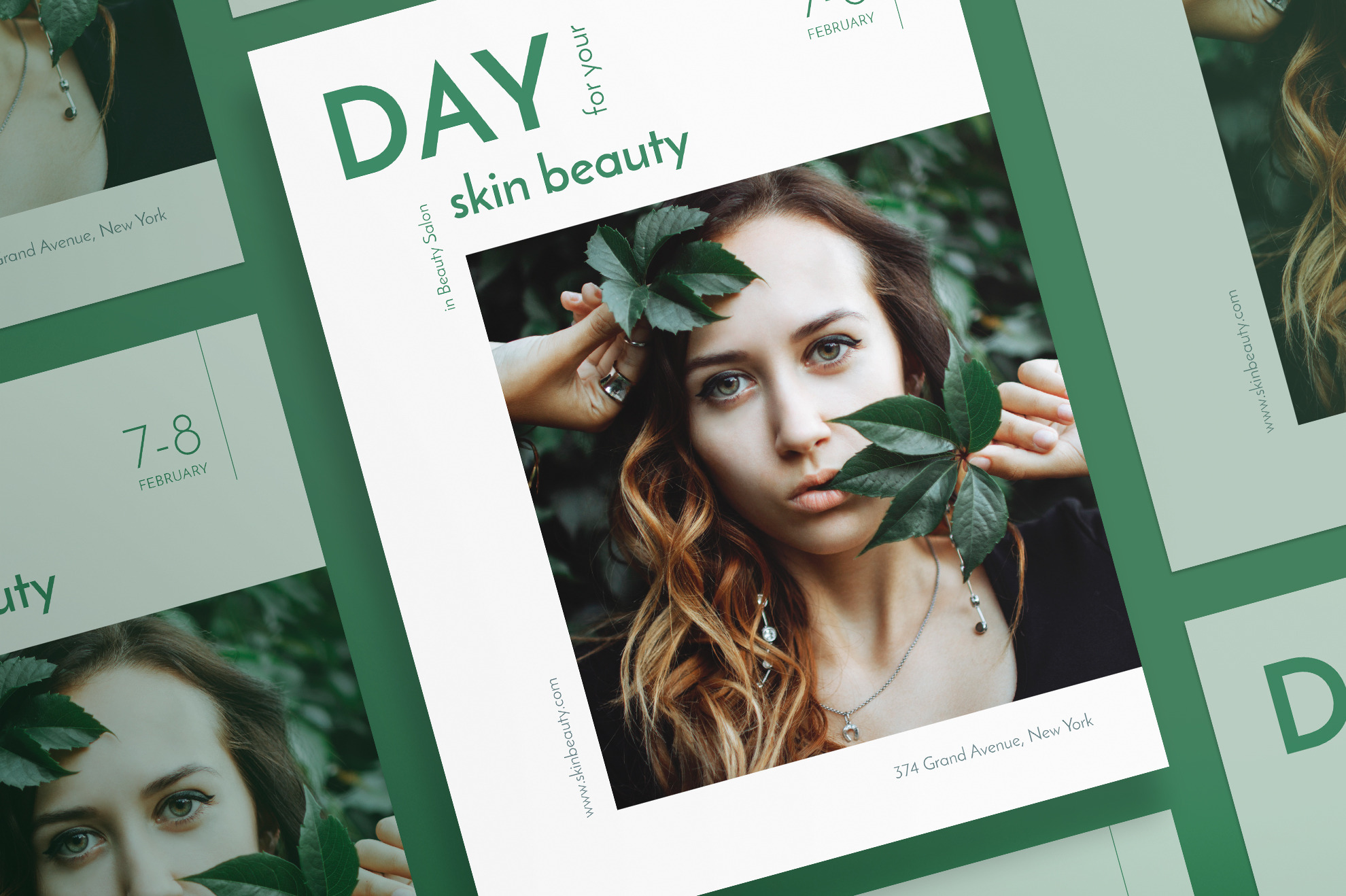 Posters | Skin Beauty | Flyer Templates ~ Creative Market