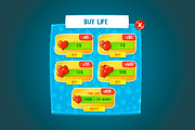 Cute Game GUI Pack, an Android Mockup by Mar1kOFF