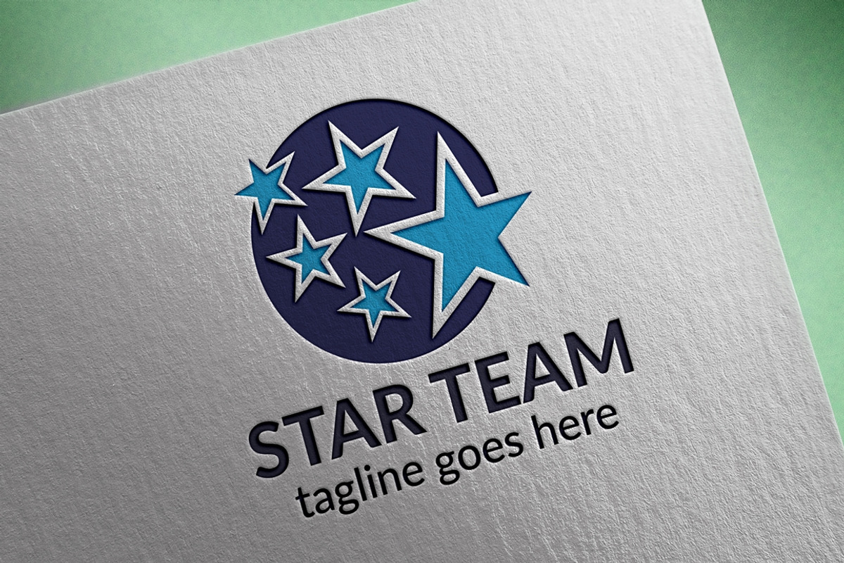 Star Team Logo, a Branding & Logo Template by Design_Planet | Creative ...