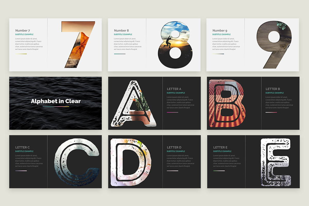 Alphabet | Powerpoint Presentation, a Presentation Template by Zacomic ...