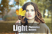 45 Light Photoshop Actions, an Action Add-On by DreamColor