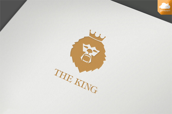The King, a Branding & Logo Template by blends.studio