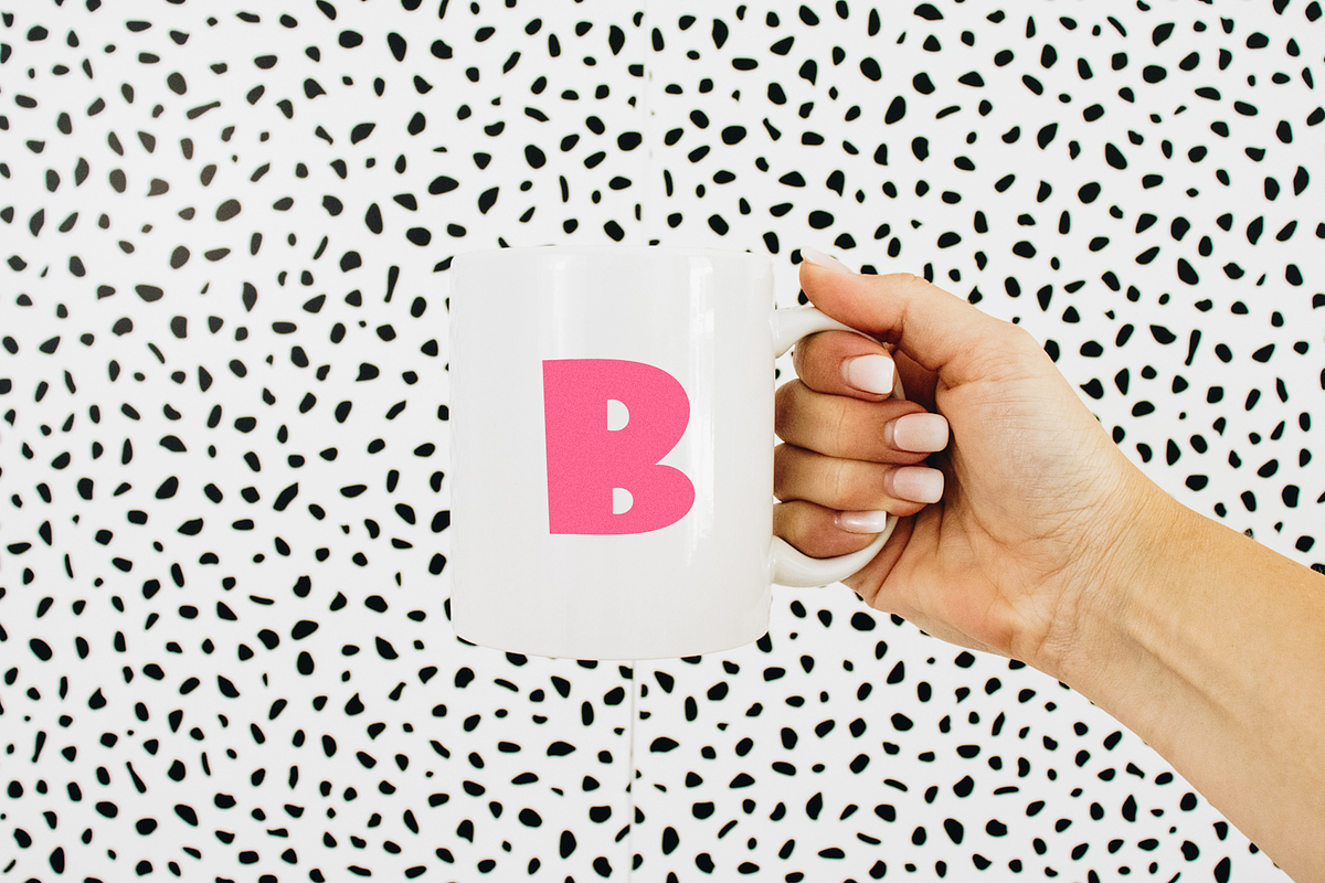 Pink - A Bold Handwritten Font, a Script Font by KA Designs