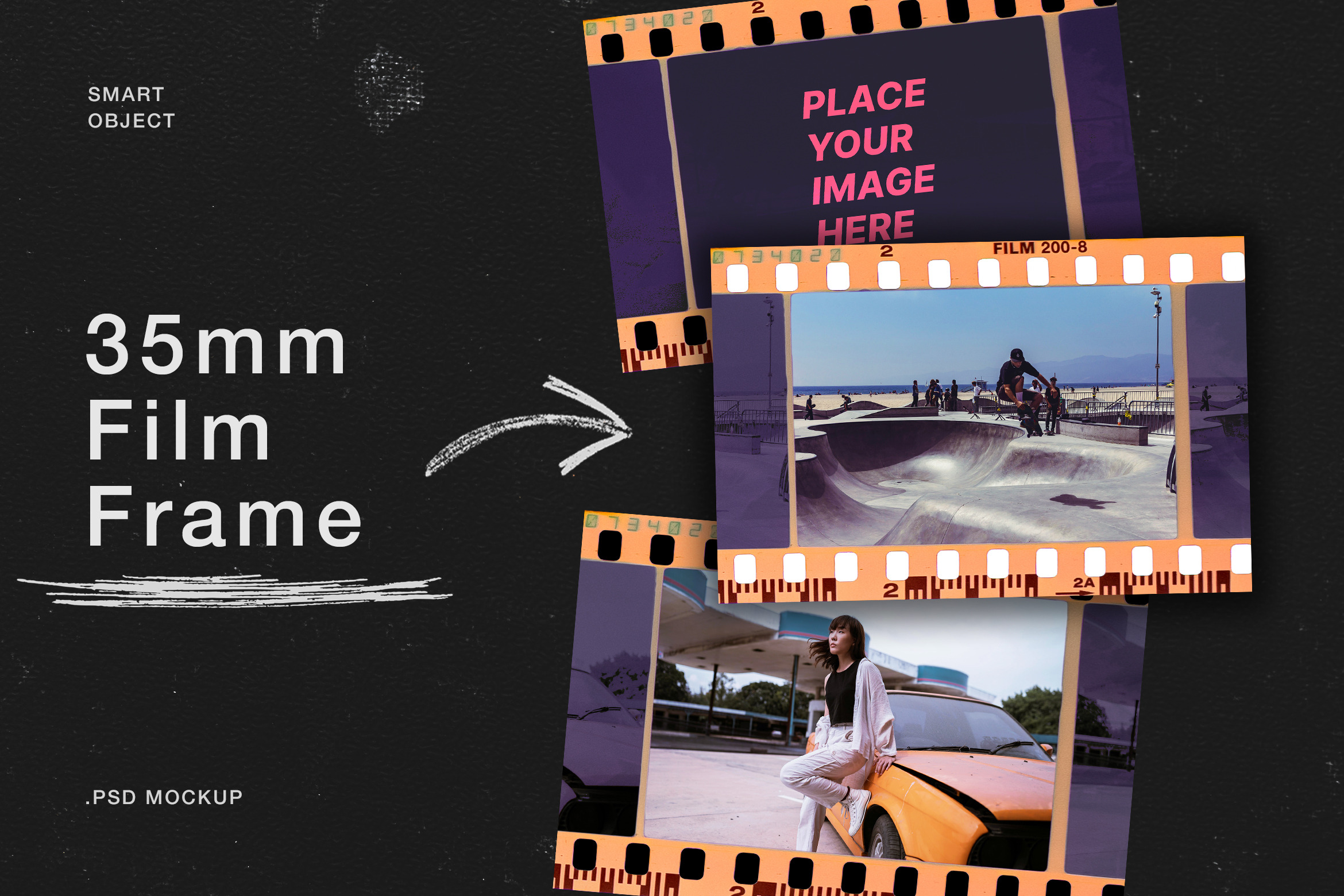35mm Film Frame Scan Mockup, a Layer Style Add-On by smishura