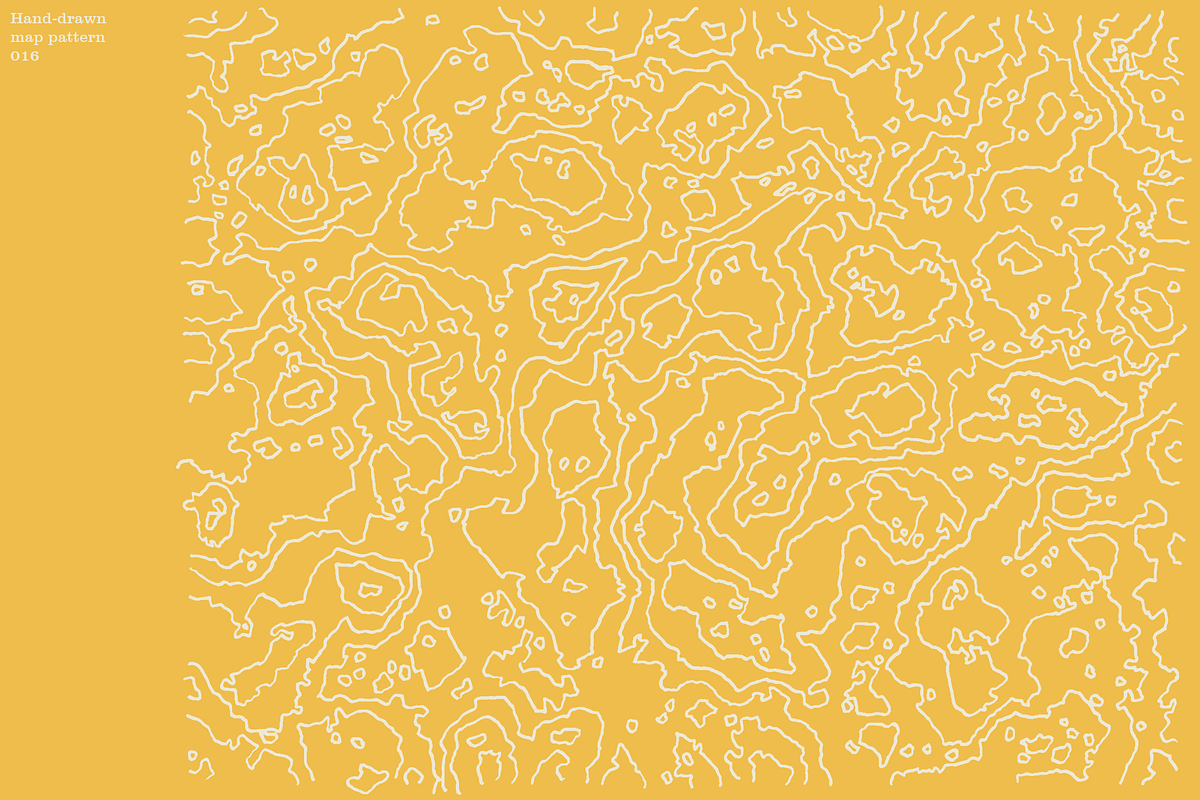 The Shop | Hand-drawn vector map patterns