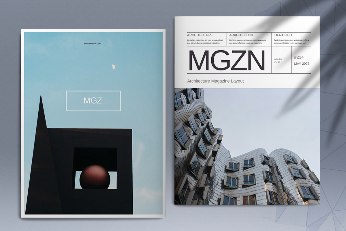 Architecture Magazine Layout