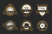 9 Label, Logo and Badge Templates | Icons ~ Creative Market