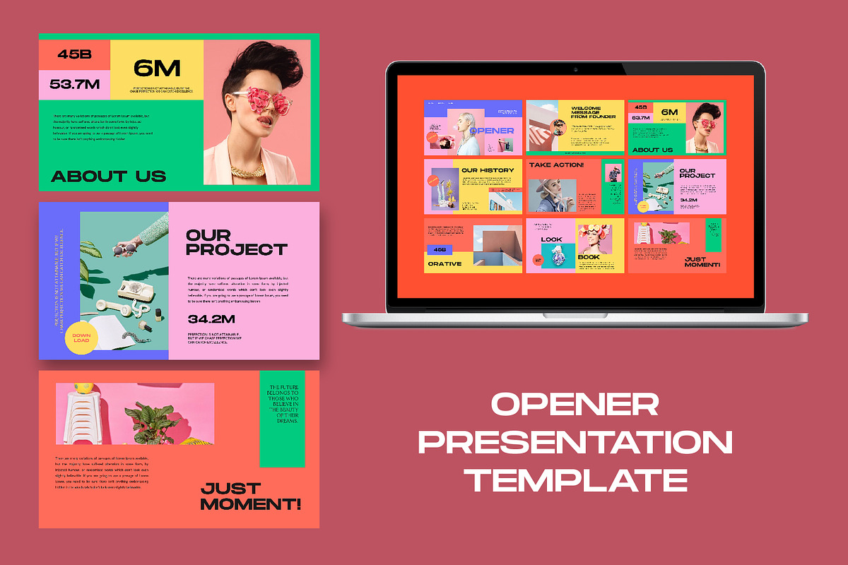 Opener - Powerpoint Template, a Presentation Template by Meliora Studio
