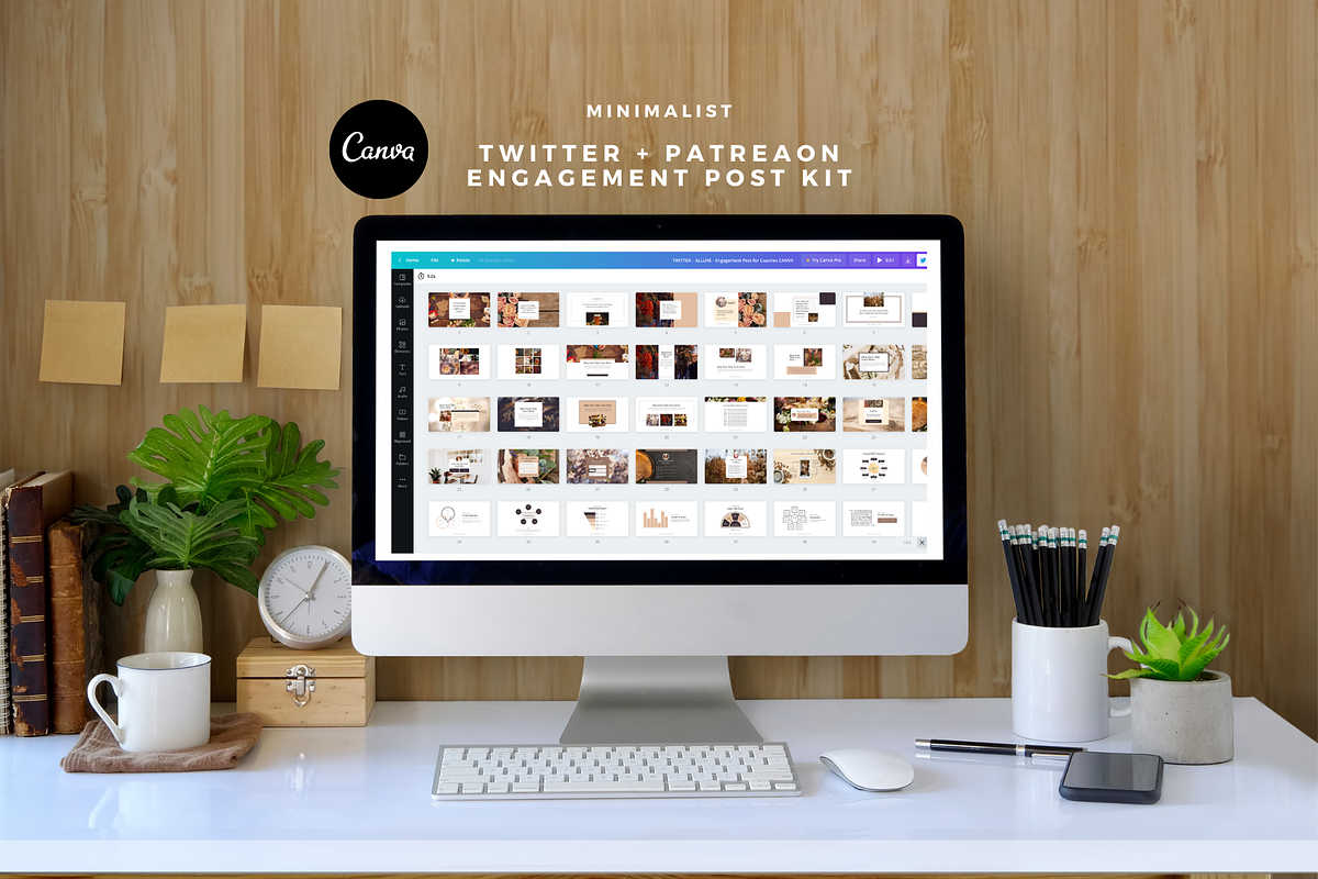 Twitter Post Templates Canva Allure