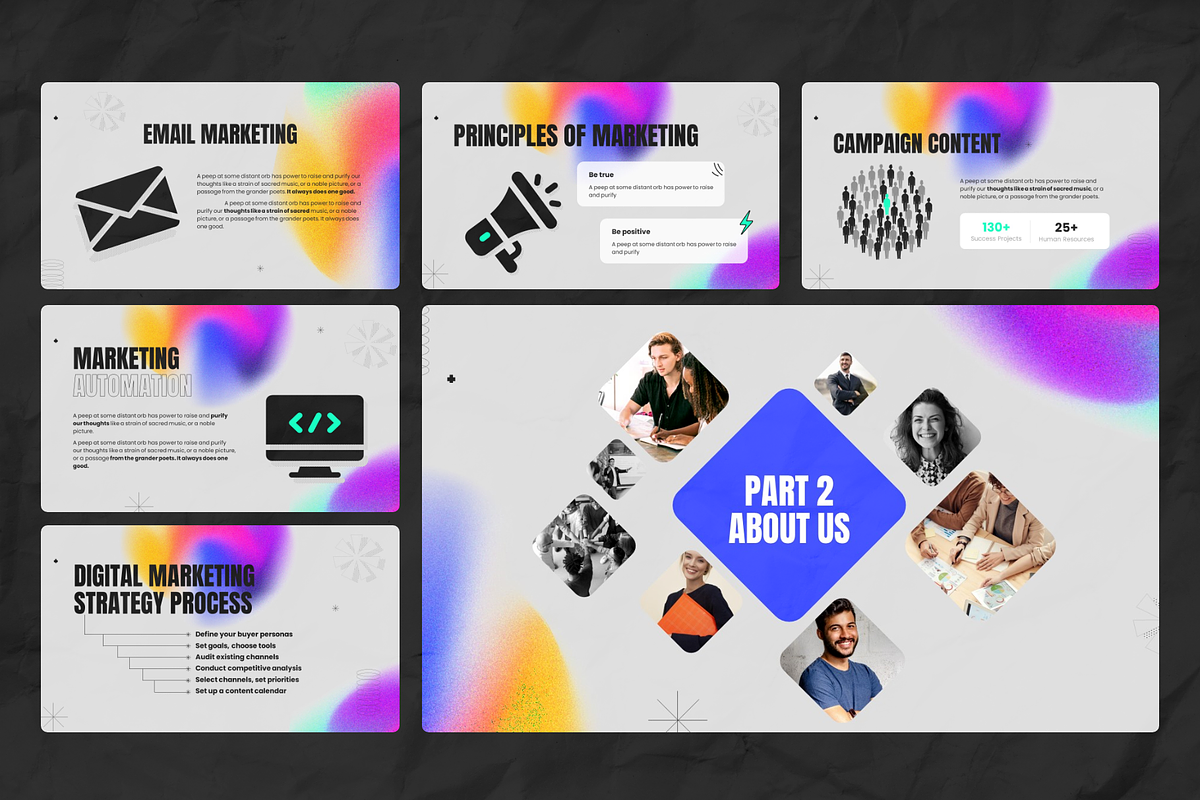 Digital Marketing Template V1.1, a Presentation Template by MNML Agency