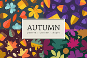 Autumn Elements Kit, a Seasonal Illustration by Léo Alexandre
