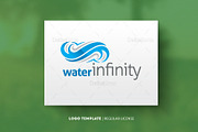 Water Infinity Logo, a Branding & Logo Template by Cre8iveSense