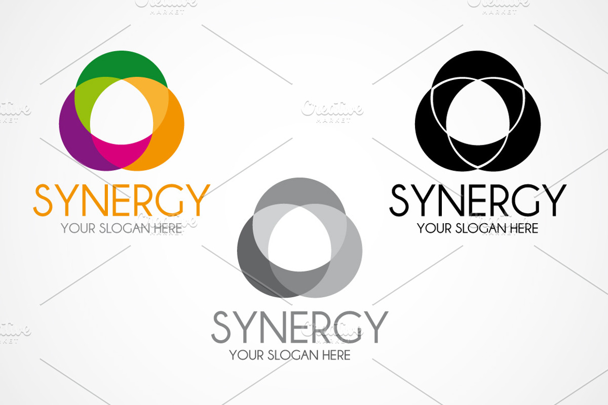 Synergy, a Branding & Logo Template by doghead