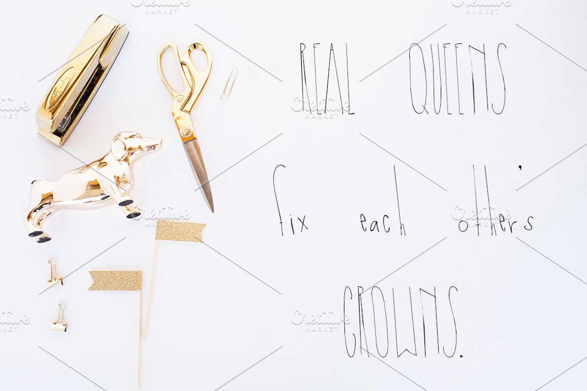 BUMBLEBEE Skinny Hand Written Font, a Handwritten Font by Rhonna Designs