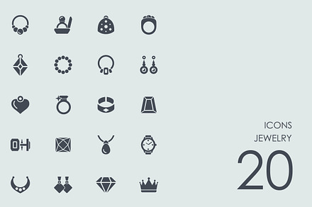 16 jewelry icons, an Icon by Palau