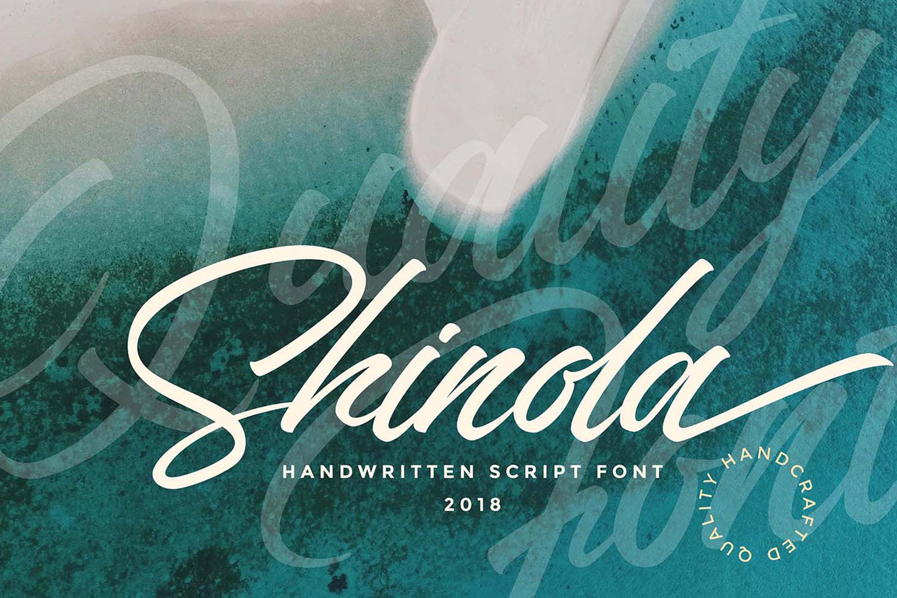 Shinola Handwritten Script, a Script Font by ngene | Creative Market