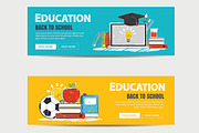 education banner template, a Templates & Theme by kaisorn