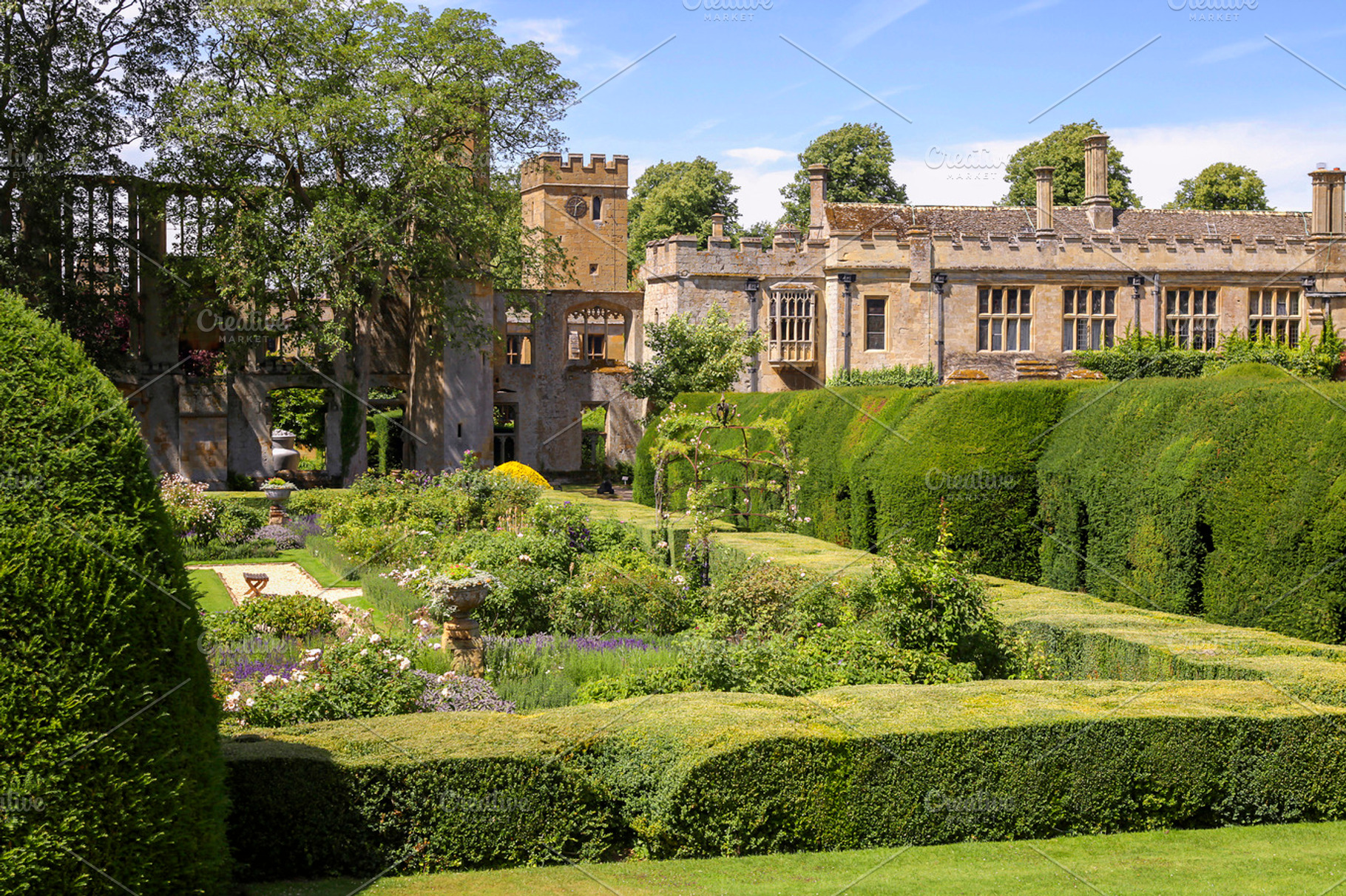 Gorgeous medieval gardens, a Nature Photo by Patricia Hofmeester