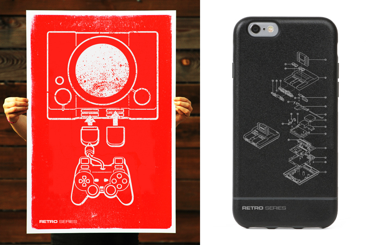 Retro Vector Diagrams - 32 Items, an Illustration by Offset