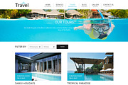 Travel - Responsive Wordpress Theme, a WordPress Template by Cmsideas