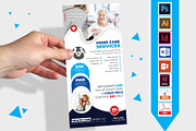 Rack Card | Home Care DL Flyer V-1, a Flyer Template by Imagine Design ...
