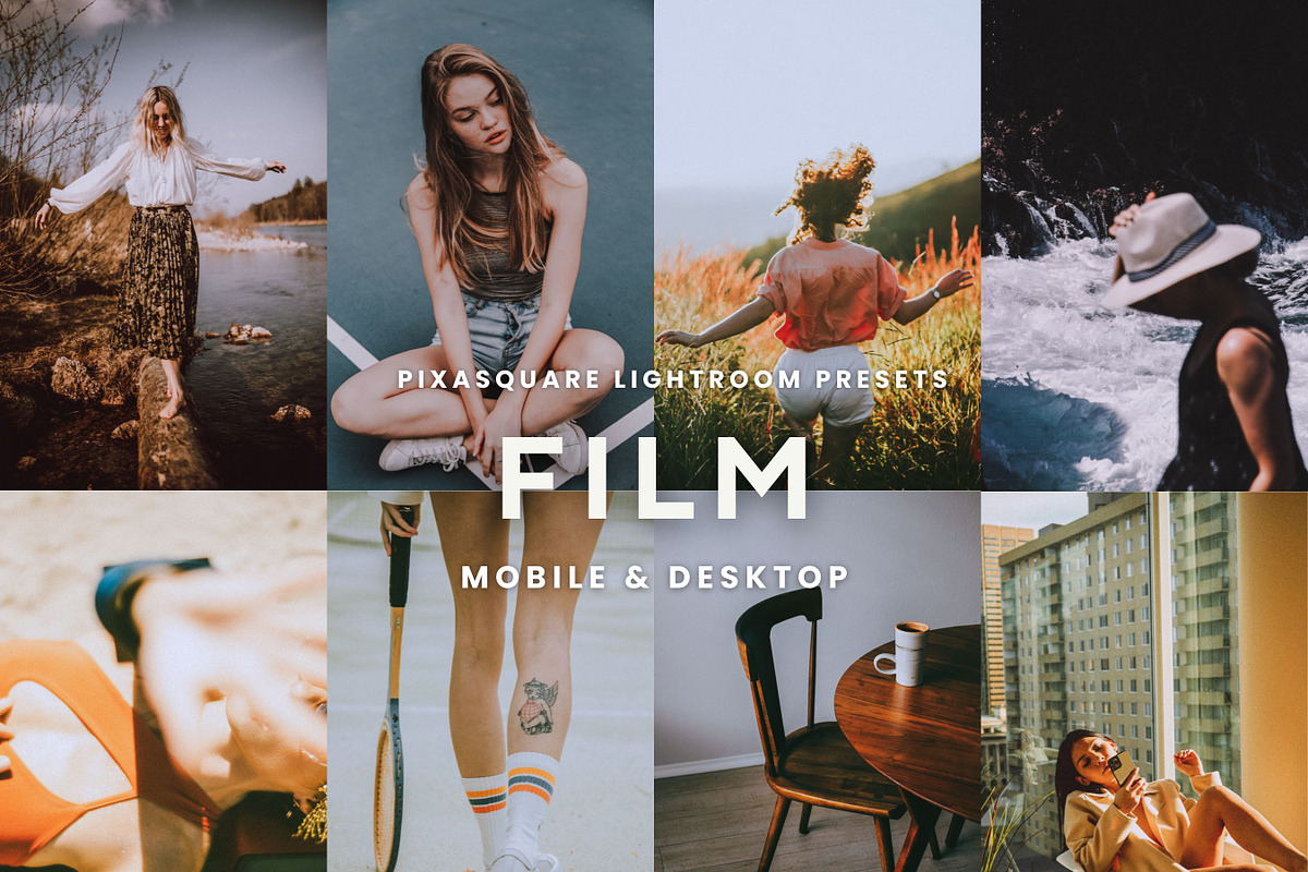 100 Film Look Lightroom Preset Bundle