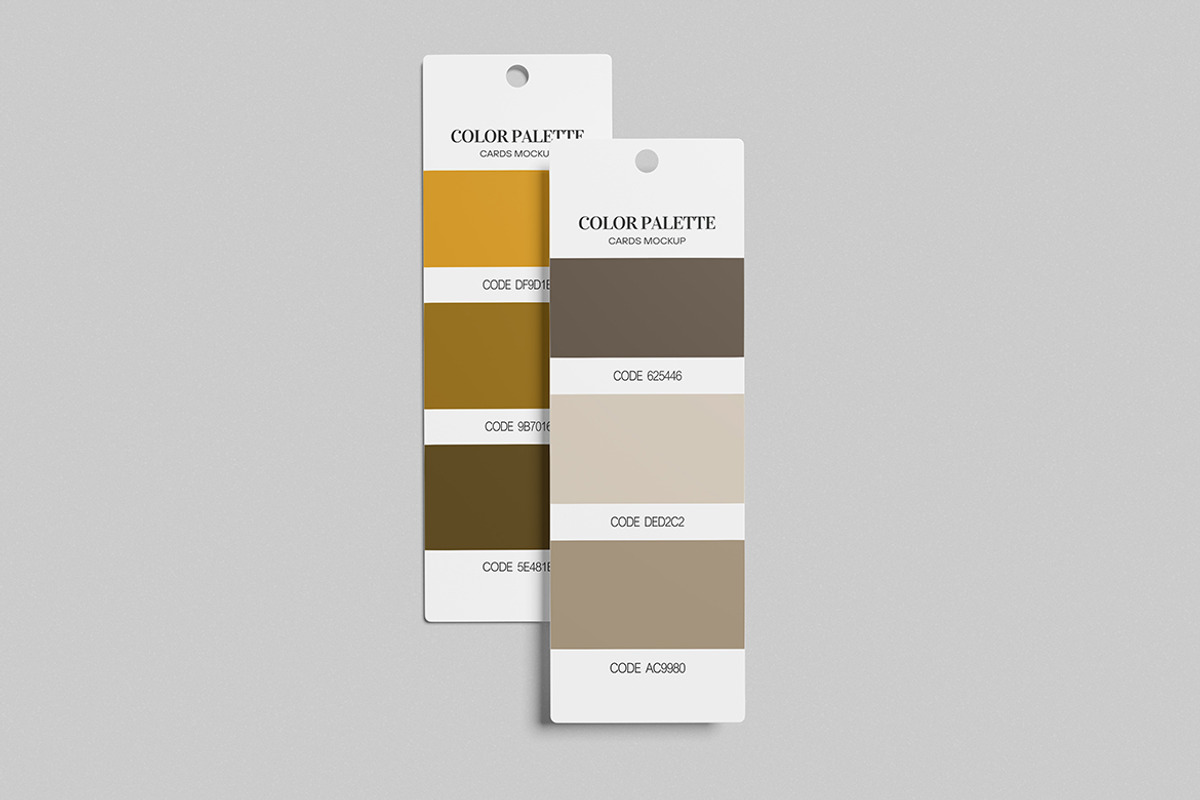 Color Palette mockup, an Advertising Mockup by swsi-studio
