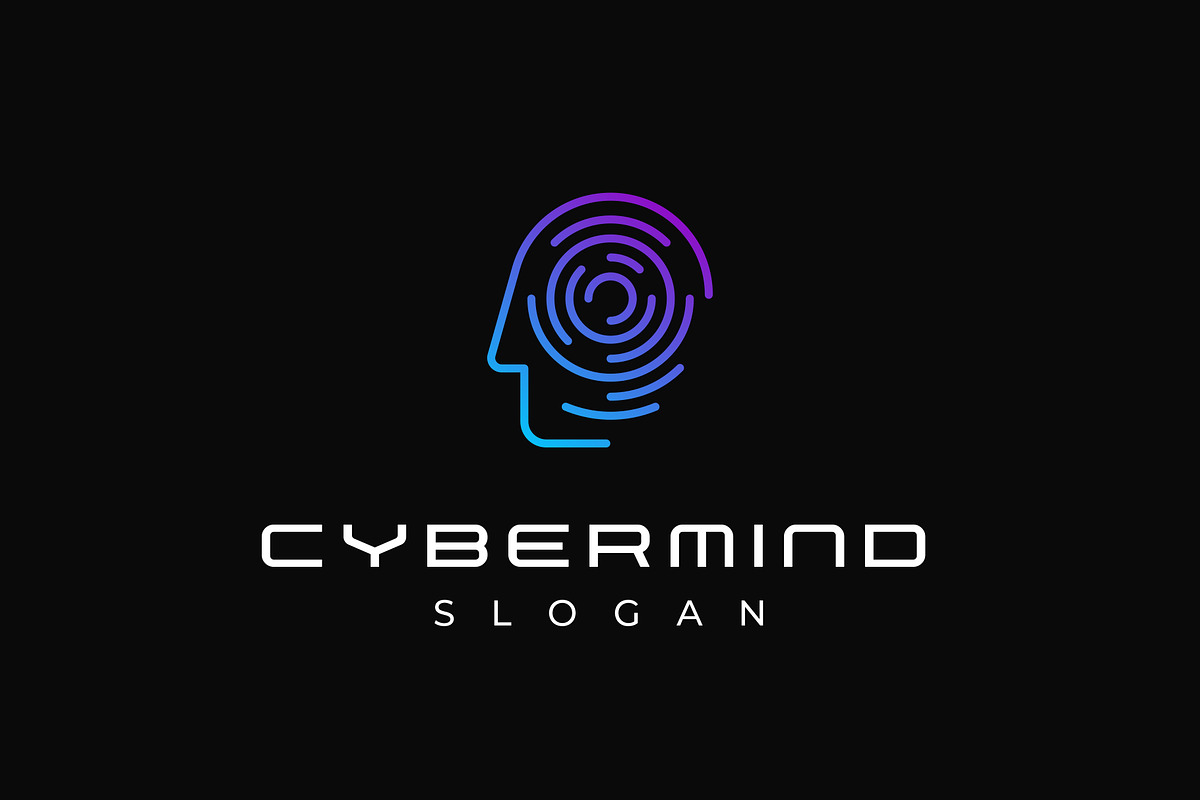 Artificial Intelligence Mind Logo, a Branding & Logo Template by ...