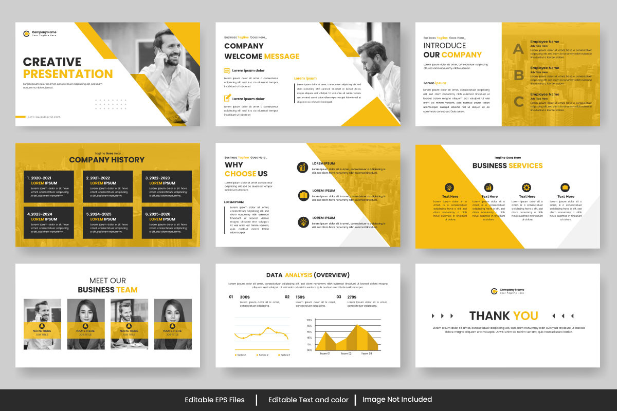 Presentation template design, a Presentation Template by Tanuart ...