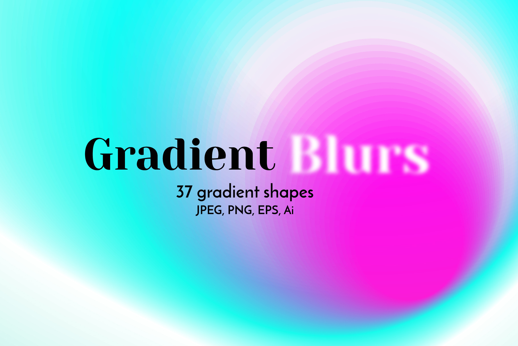 Gradient Blur Abstract Backgrounds | Textures ~ Creative Market