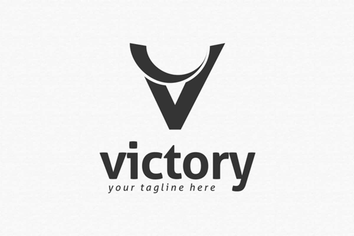 Victory Logo Template, a Branding & Logo Template by PixaSquare