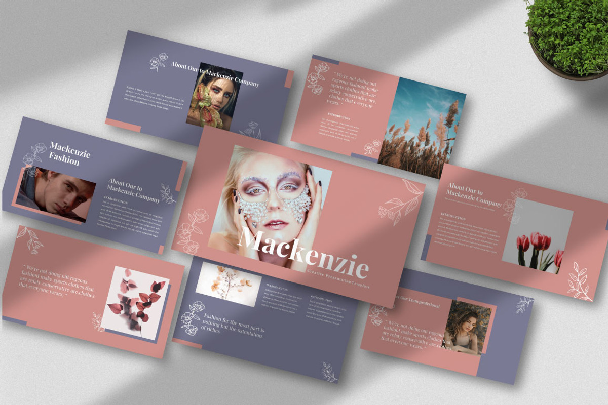 Mackenzie Powerpoint Template, a Presentation Template by nyilstudio