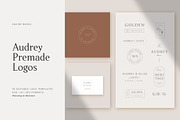 Audrey Premade Logos, a Branding & Logo Template by Davide Bassu