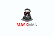 Mask Man Logo, a Branding & Logo Template by Maraz Logo | Creative Market
