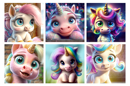 Pretty Ponies | Graphics ~ Creative Market