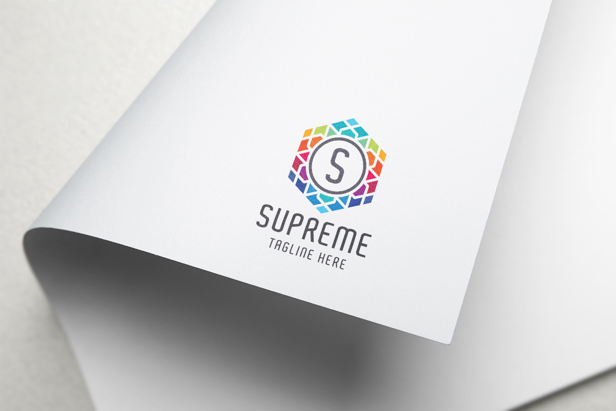 Supreme Letter S Logo, a Branding & Logo Template by Design_Planet