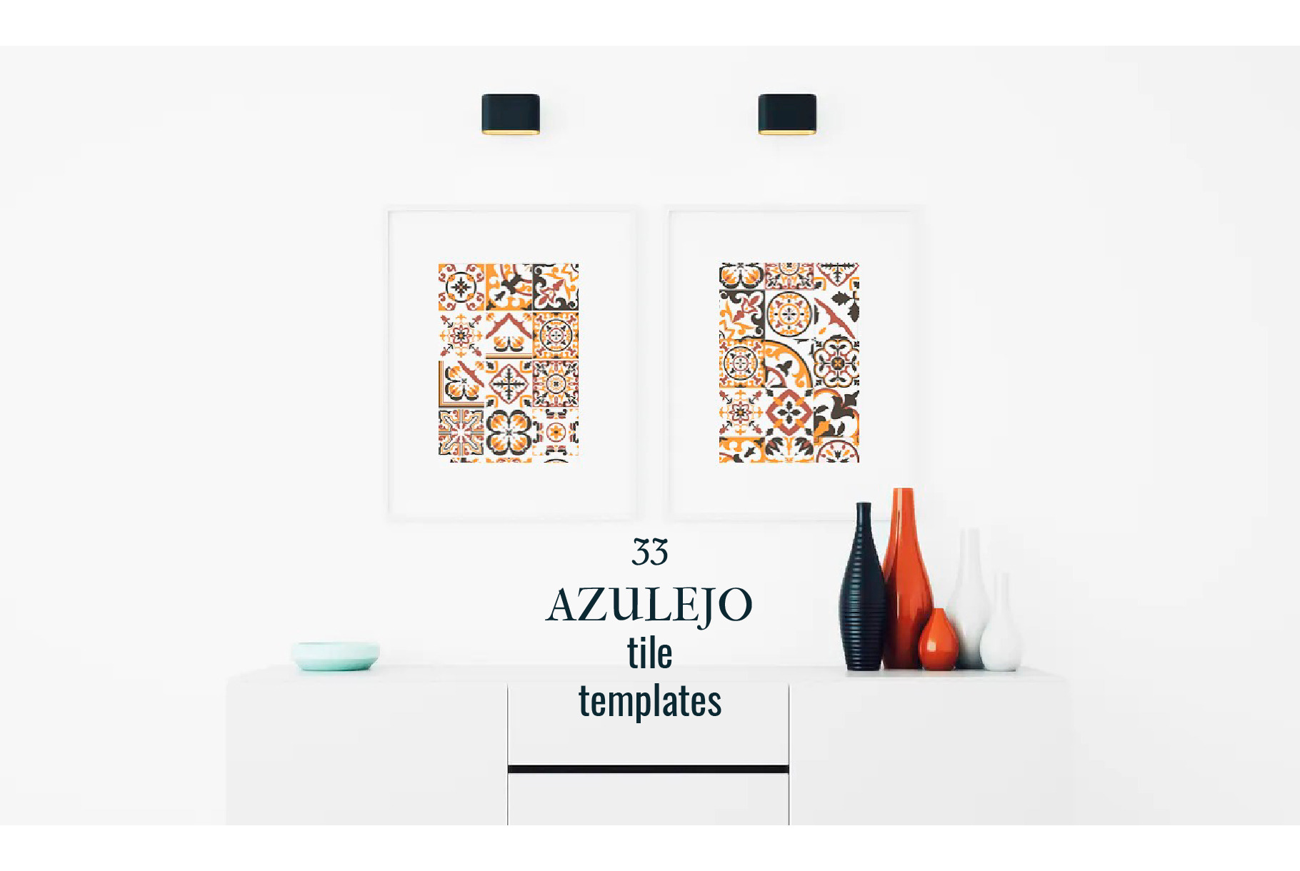 Moroccan Pattern random mix, a Pattern Graphic by DeMih