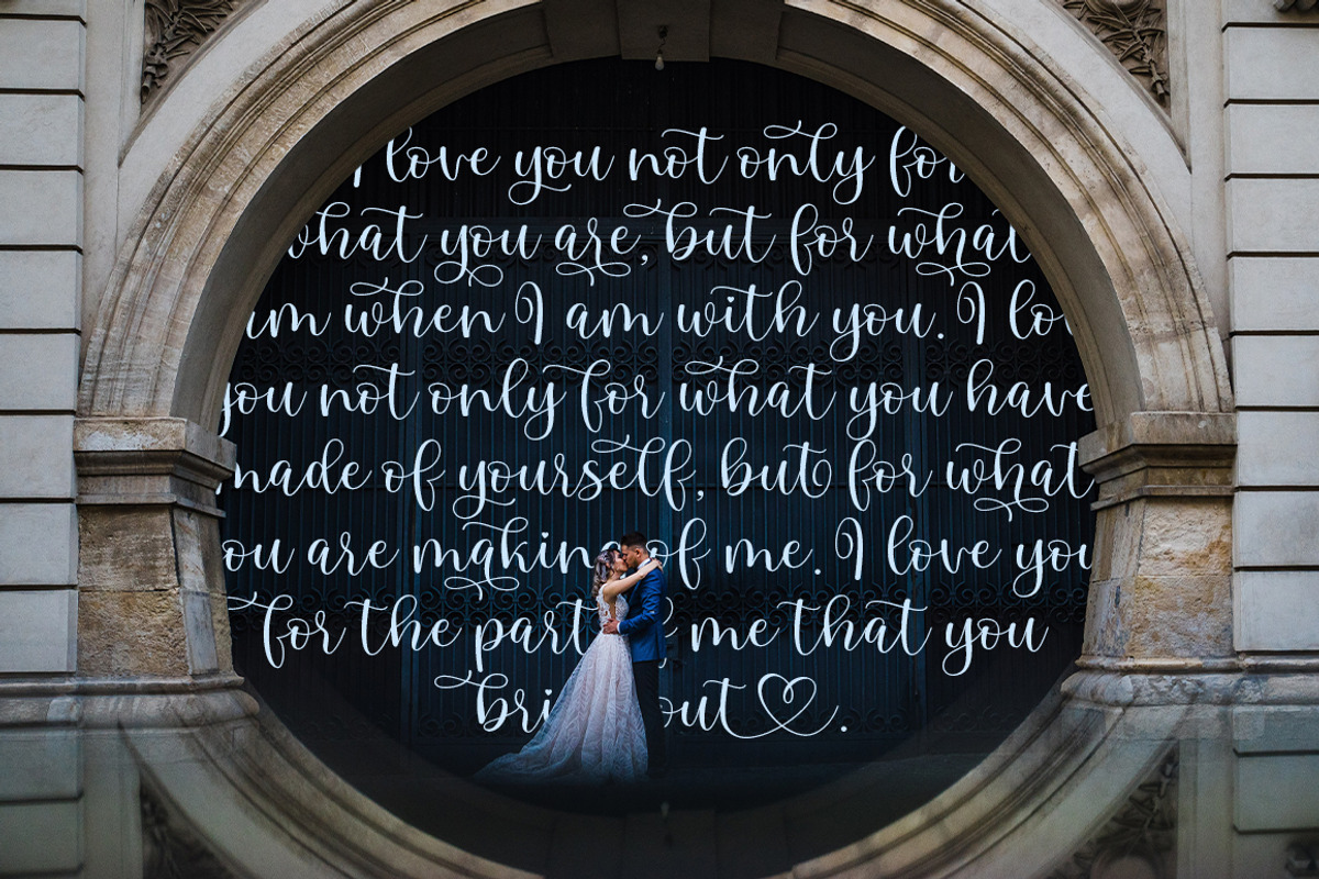 Mahesia | Lovely Script Font, a Script Font by Fargun Studio