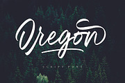 Oregon Script, a Script Font by Megi Satyo Widodo