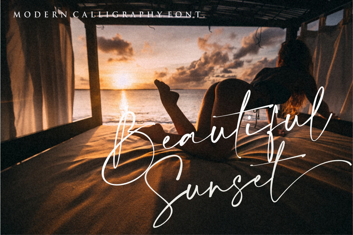 Amalfi Coast // Chic Calligraphy., a Script Font by typeline studio