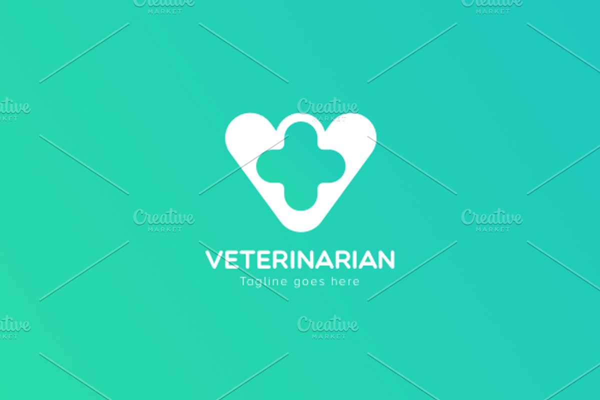 Veterinarian logo, a Branding & Logo Template by EC Creative