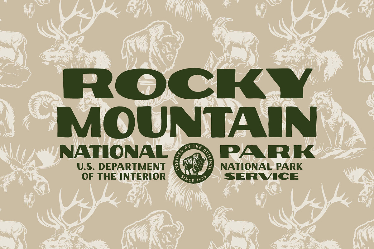 John Muir Sans – National Park Font, a Sans Serif Font by Vicarel Studios