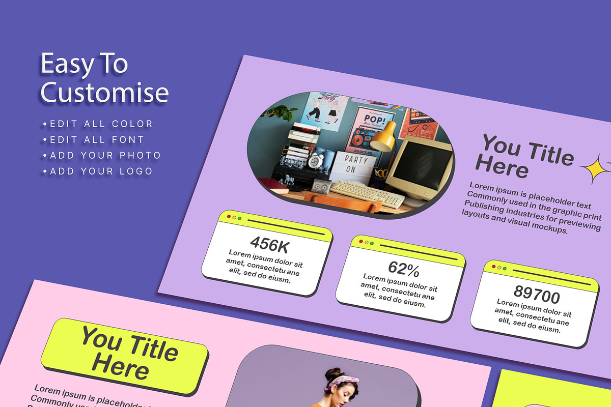 Cute Powerpoint Template, a Presentation Template by SKY CREATION