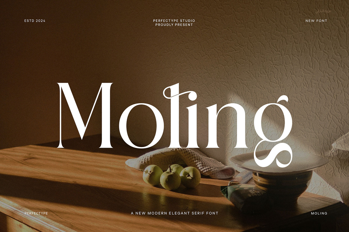 Moling Elegant Serif Font By Perfectype | Creative Market