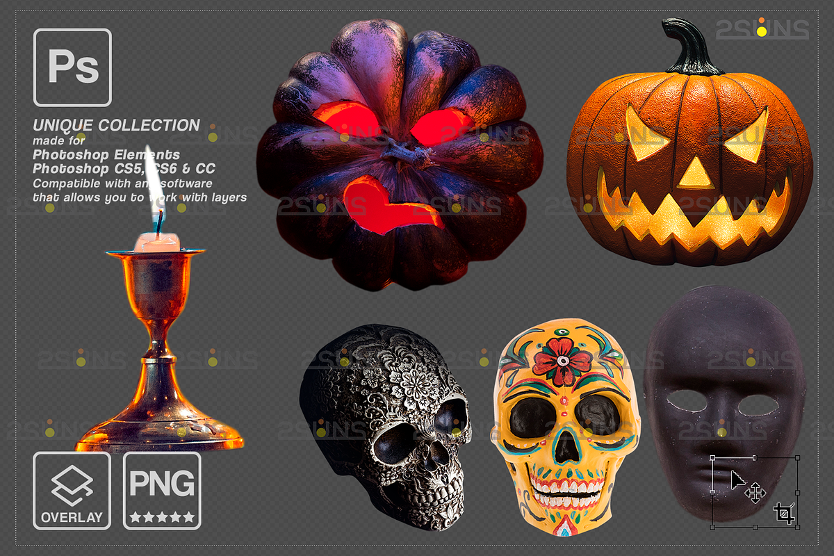 Halloween overlay, photoshop overlay | Creative Market