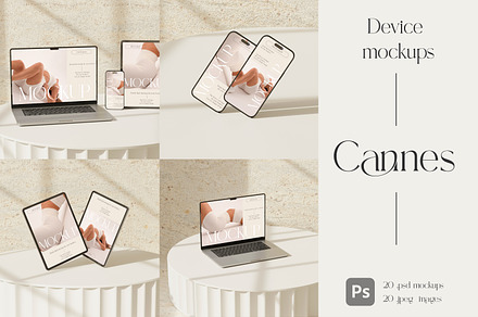 Website Showcase Mock-Ups | Device Mockups ~ Creative Market